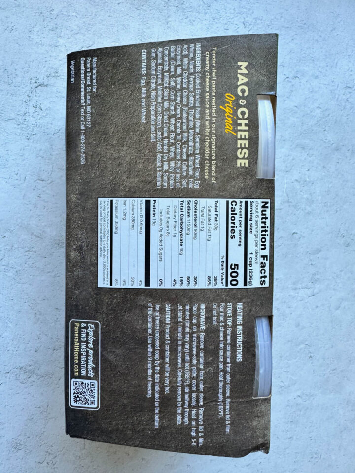 Panera Bread Macaroni & Cheese Review - My Costco Finds