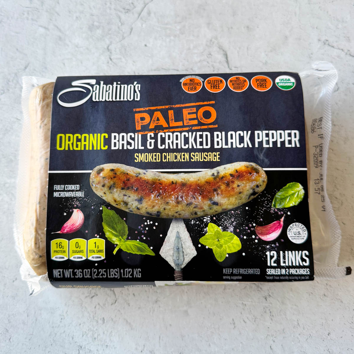 Sabatino S Paleo Chicken Sausage